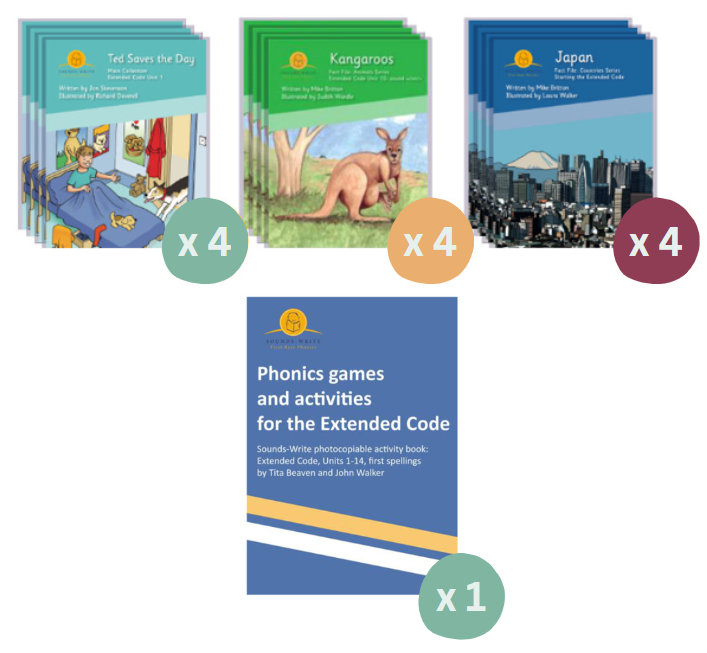 Sounds-Write Readers Extended Code Bundle 1 – SPELD VICTORIA BOOKSTORE