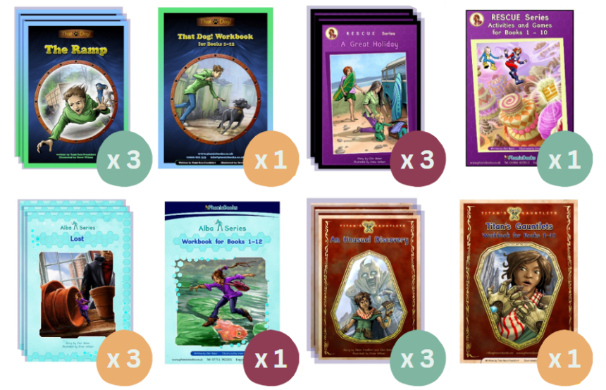 Catch-Up Readers Bundle 6 - Adventure Collection Bundle 1 – SPELD ...