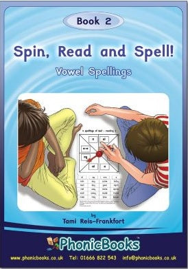 Spin, Read and Spell! - Book 2 Vowel Spellings – SPELD VICTORIA BOOKSTORE