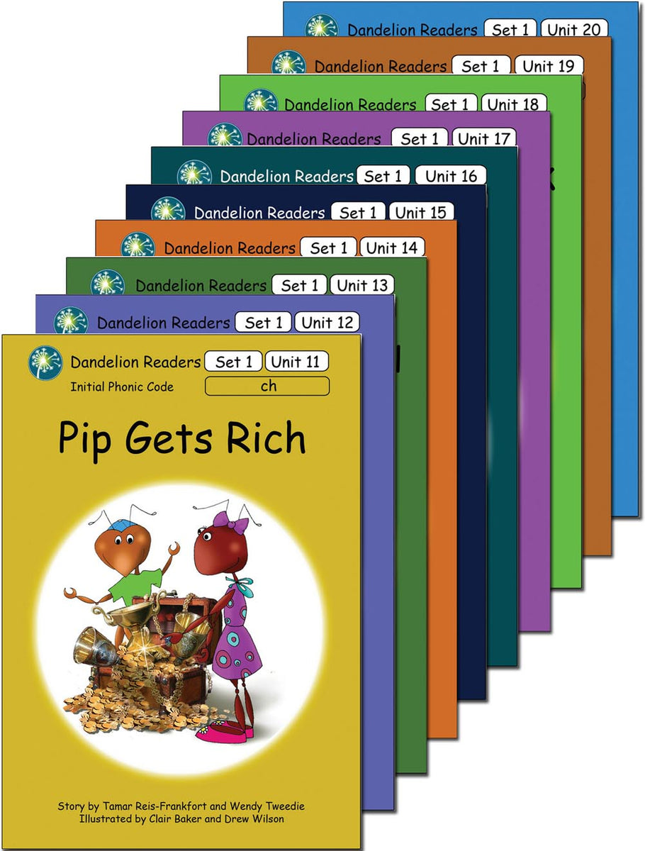 Dandelion Readers Initial Code - Set 1 (11 -20) – SPELD VICTORIA BOOKSTORE