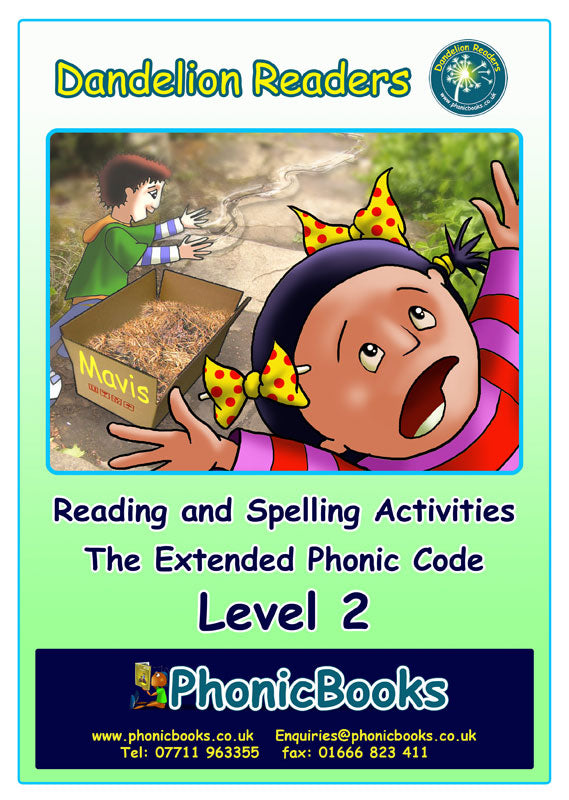 Dandelion Readers Extended Phonic Code - Workbook Lvl 2 – SPELD ...