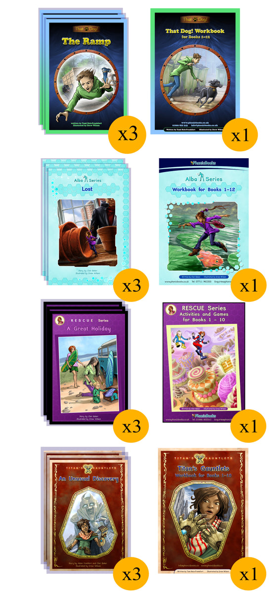 Catch-Up Readers Bundle 6 - Adventure Collection Bundle 1 – SPELD ...