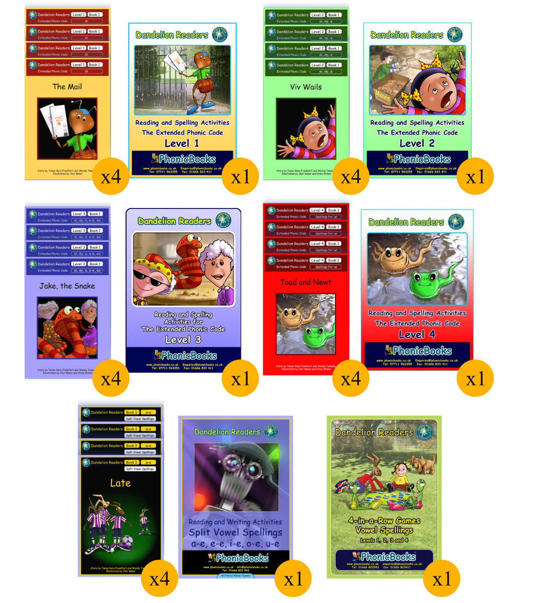 Dandelion Extended Code Bundle 1 – SPELD VICTORIA BOOKSTORE