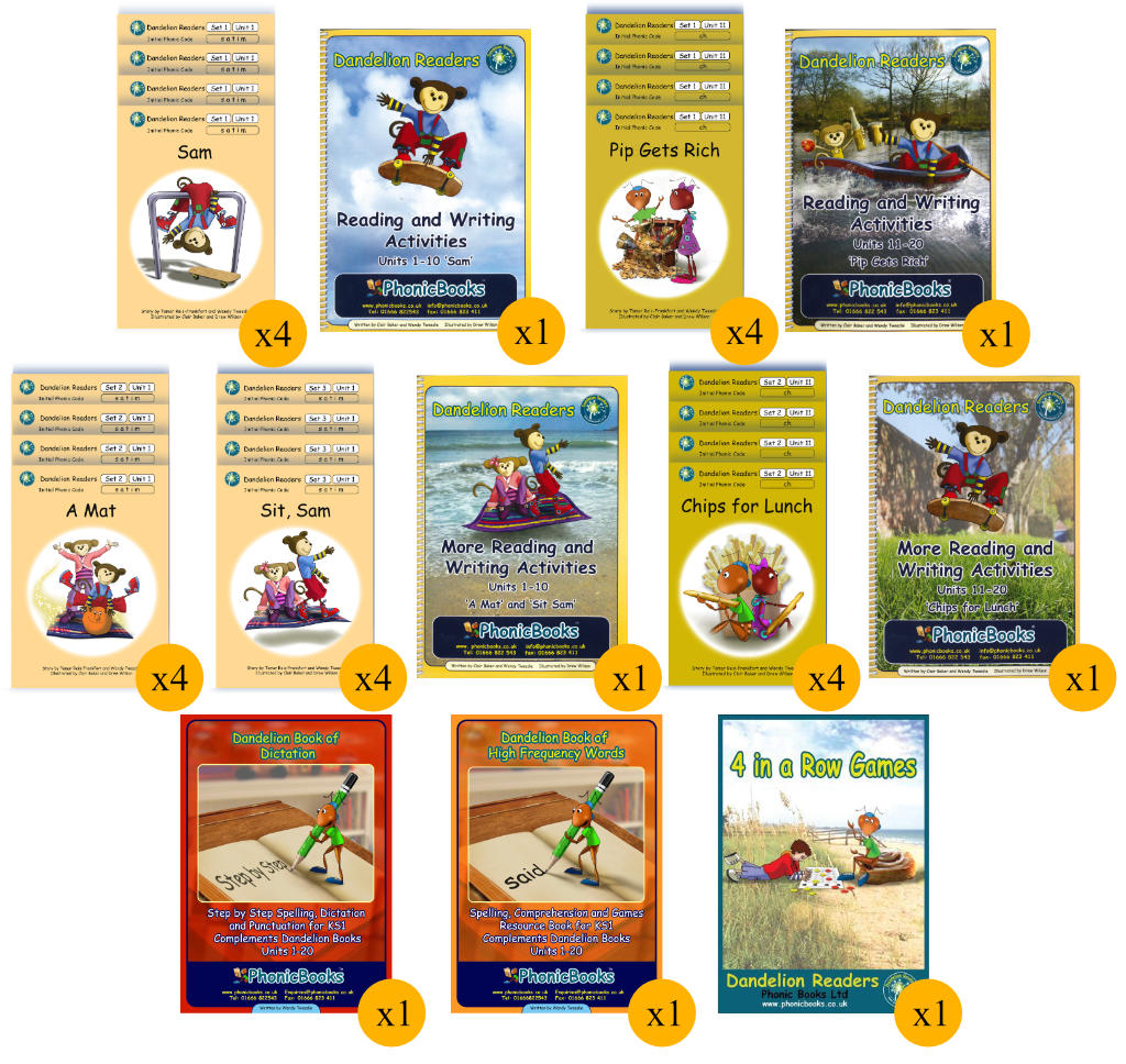 Dandelion Initial Code Readers Bundle 1 – SPELD VICTORIA BOOKSTORE