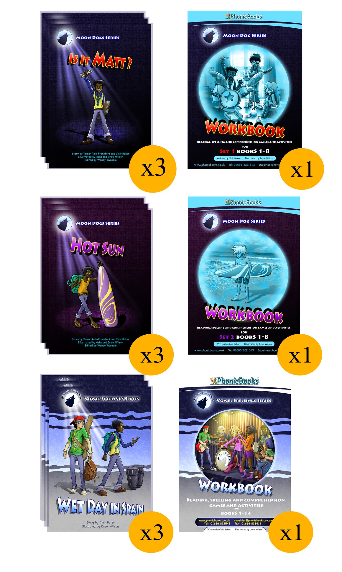 Moon Dogs Bundle Pack 1 – SPELD VICTORIA BOOKSTORE