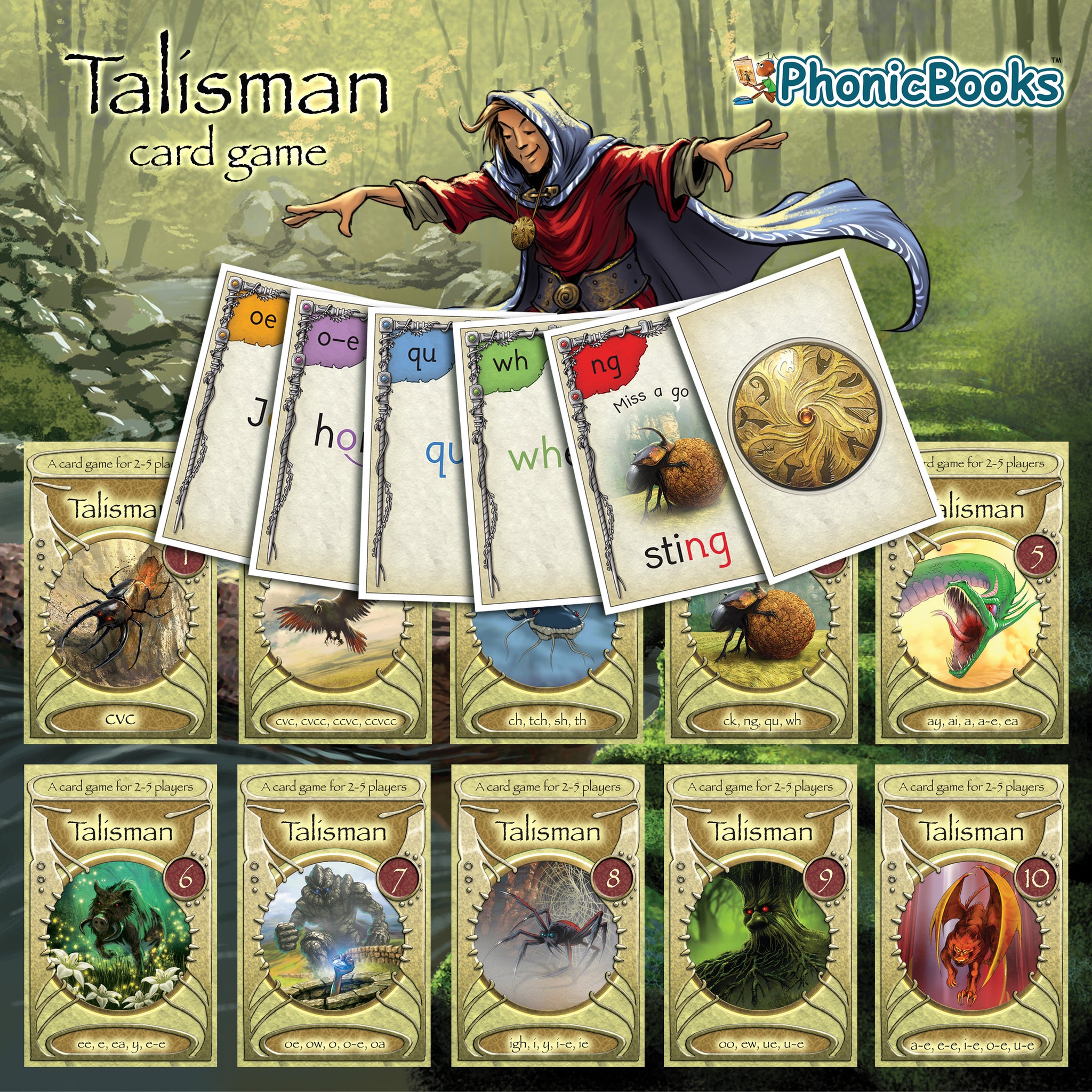 Talisman Card Games: Full Set 1-10 Boxes – SPELD VICTORIA BOOKSTORE