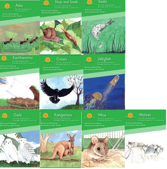 Sounds-Write Readers Decodable Info Texts: Fact File: Animals Series ...